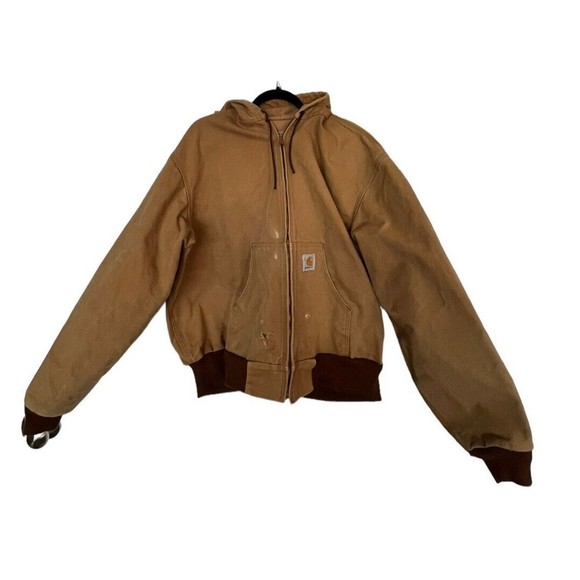 Carhartt | Jackets & Coats | Carhartt Jacket Hooded Full Zip Mens Sz ...
